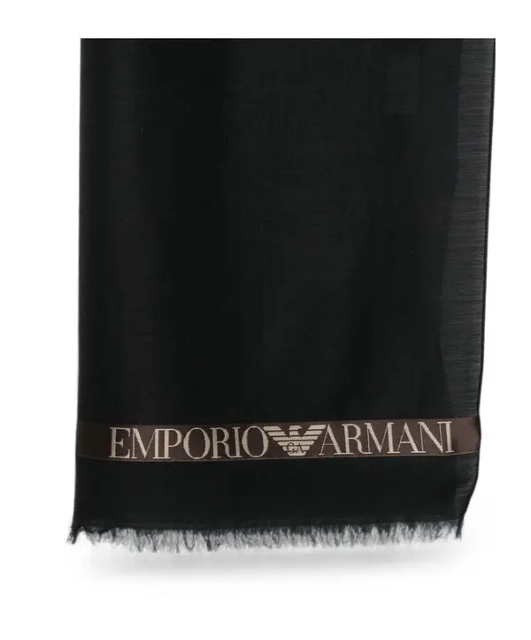 Emporio Armani Logo-print Scarf