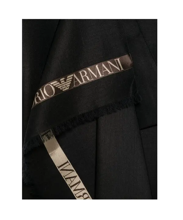Emporio Armani Logo-print Scarf