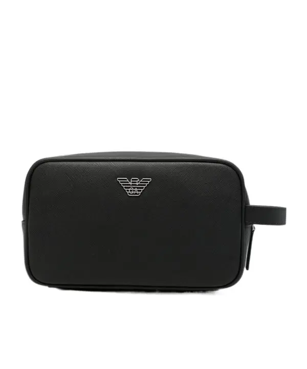 Emporio Armani Logo-plaque Wash Bag