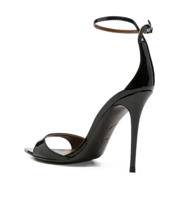 GIUSEPPE ZANOTTI Patent-leather Pointed Sandals