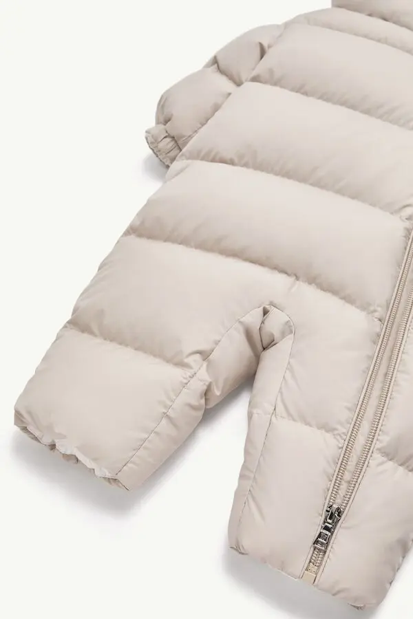 Moncler Yorick Hooded Down Snowsuit With Detachable Fur Trim