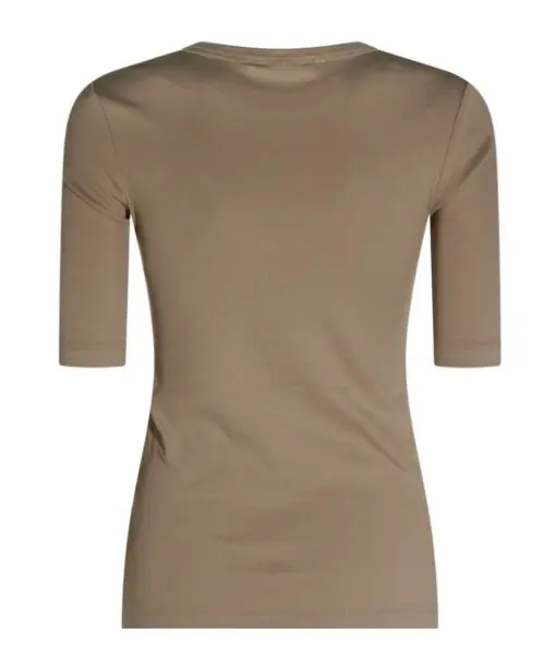 Fabiana Filippi Scoop Neck Half Sleeve T-shirt