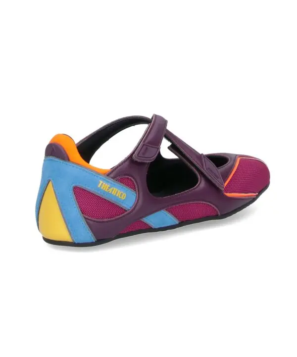 Attico Cutout Strap Flat Shoes