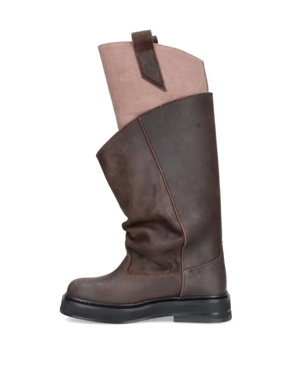 Attico Foldover Pull-on Boots