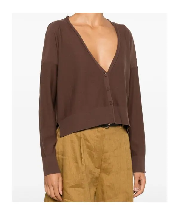 Antonelli Firenze V-neck Cropped Cardigan