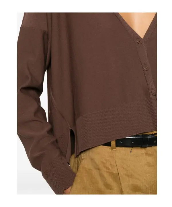 Antonelli Firenze V-neck Cropped Cardigan
