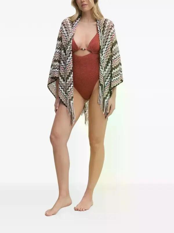 Bond Eye Embellished Swimsuit