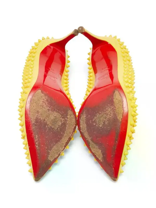 CHRISTIAN LOUBOUTIN Pigalle Spikes Pointed-toe Pumps