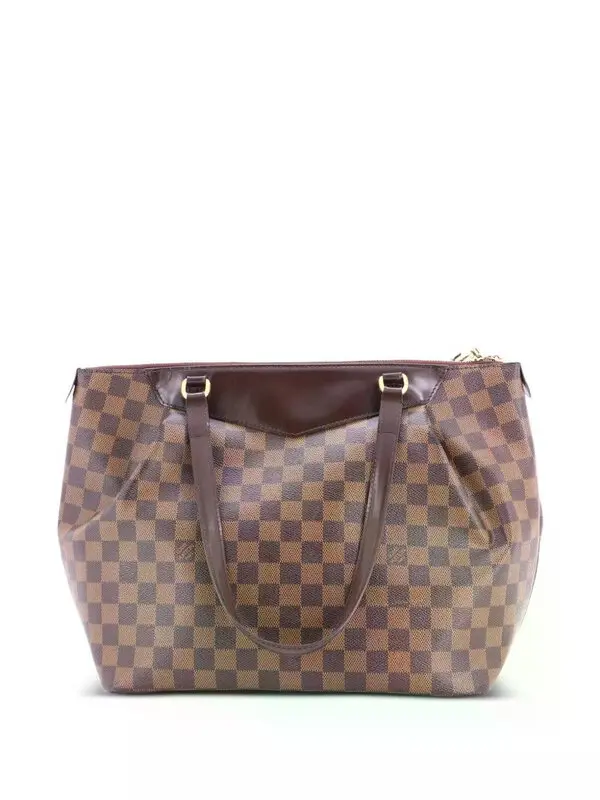 LOUIS VUITTON Westminster Damier Gm Tote Bag - Brown