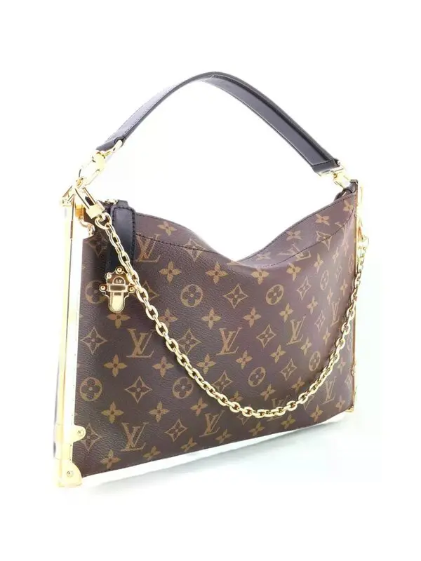 LOUIS VUITTON Monogram Canvas Lucky Trunk Shoulder Bag