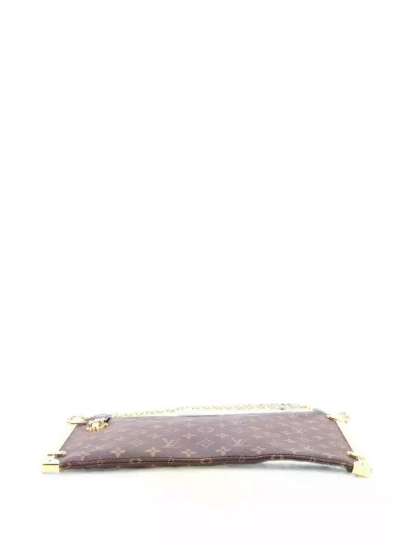LOUIS VUITTON Monogram Canvas Lucky Trunk Shoulder Bag