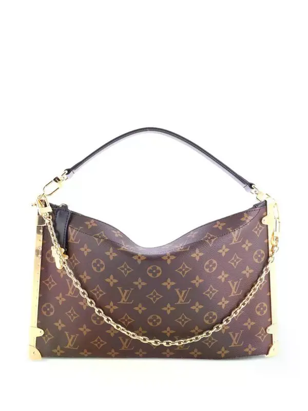 LOUIS VUITTON Monogram Canvas Lucky Trunk Shoulder Bag
