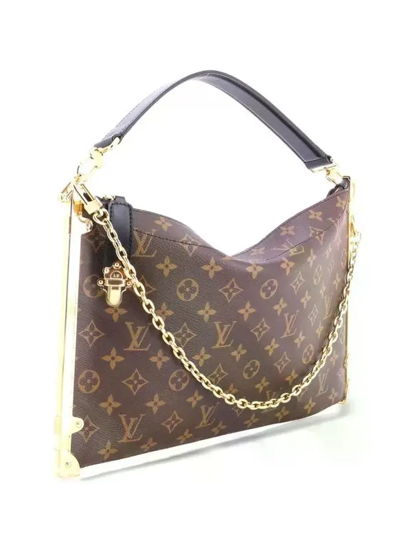 LOUIS VUITTON Monogram Canvas Lucky Trunk Shoulder Bag
