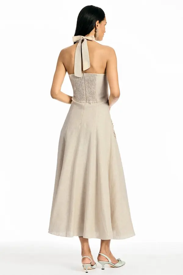 Sachin & Babi Pippa Midi Dress - Natural