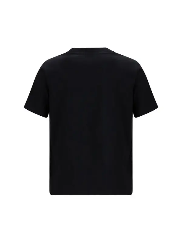 Burberry Cotton Logo T-shirt - Black