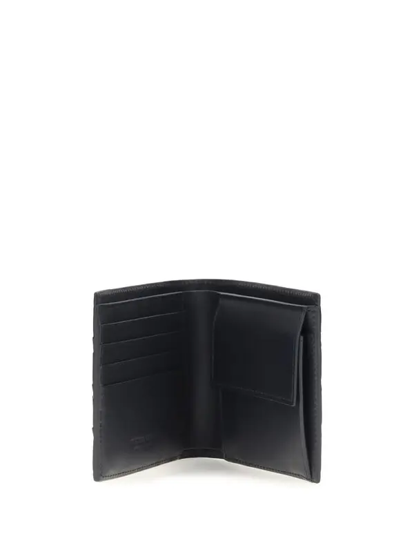 Bottega Veneta Bifold Leather Intrecciato Wallet
