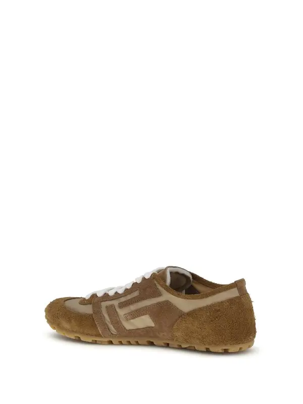 Balmain Leather Racer Sneakers