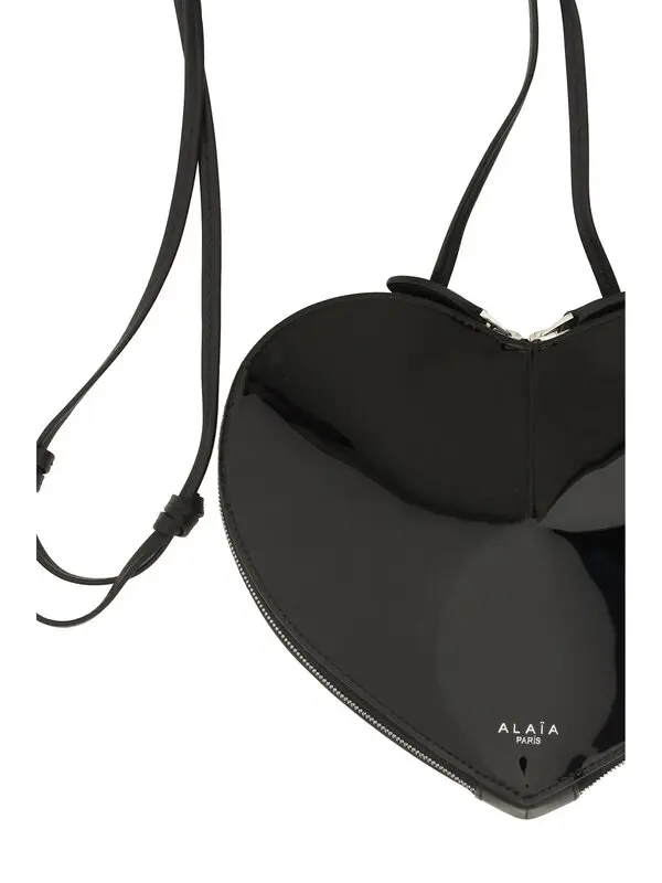 Alaïa Le Coeur Heart Shoulder Bag - Black