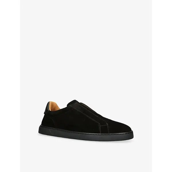 Magnanni Suede Laceless Trainers