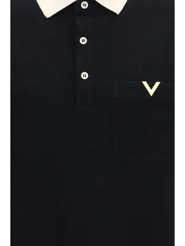 Valentino Garavani Polo With Contrast Trims