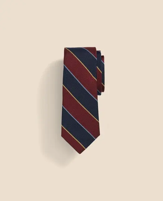 Brooks Brothers Silk Stripe Neck Tie