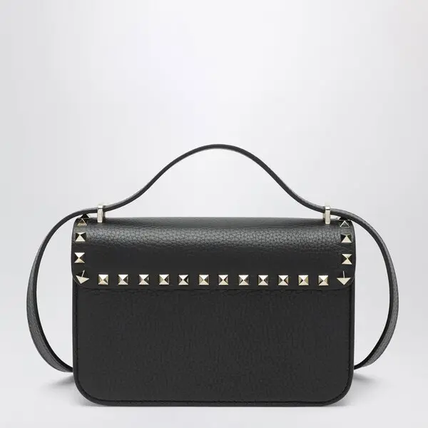 Valentino Garavani Rockstud Crossbody Bag In Calfskin Leather