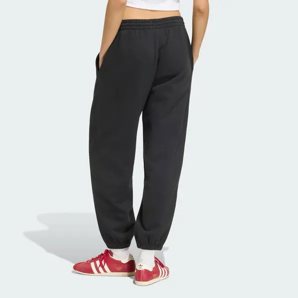 Adidas Essentials Loose Fleece Joggers - Black