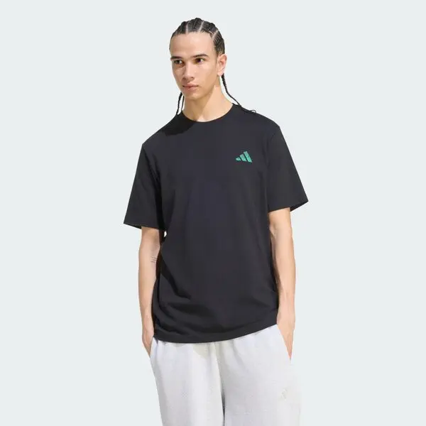 Adidas Taste Of Victory Pasta Graphic T-shirt - Black