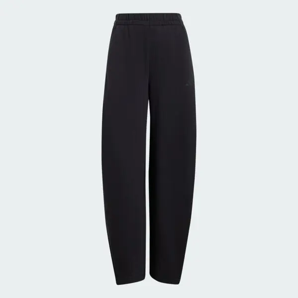 Adidas Essentials Contemporary Fleece Barrel Pants - Black