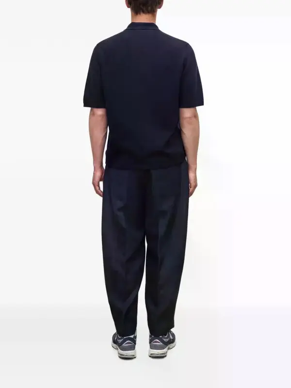Johnstons Of Elgin Knitted Polo Shirt
