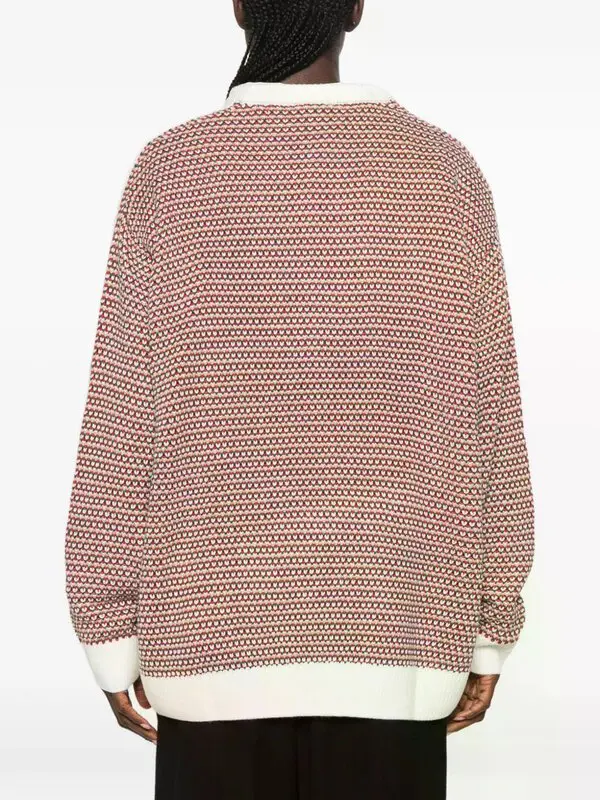 Adidas Trefoil Logo Embroidered Sweater