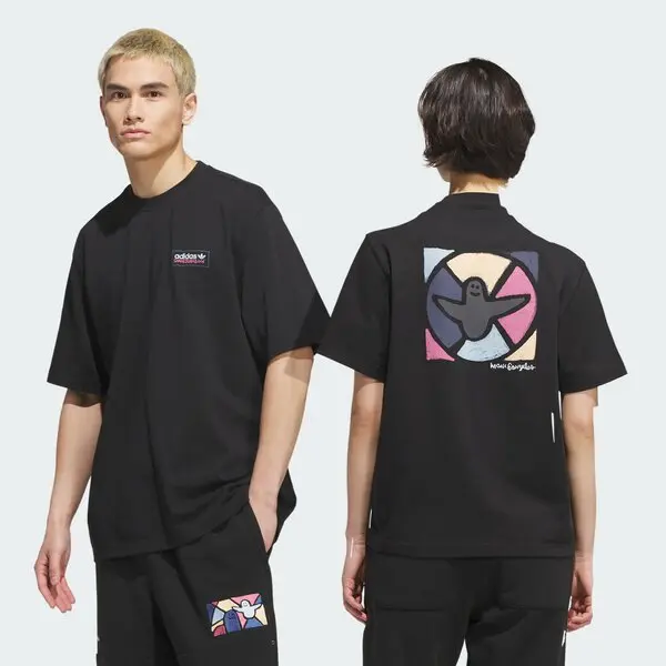 Adidas Skateboarding X Mark Gonzales Graphic Tee - Black