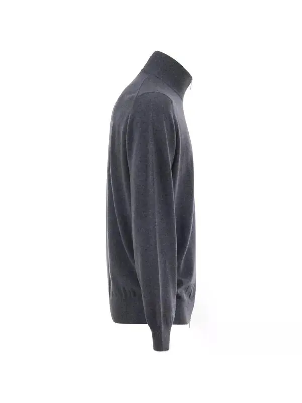 Brunello Cucinelli High-neck Zip-up Cardigan