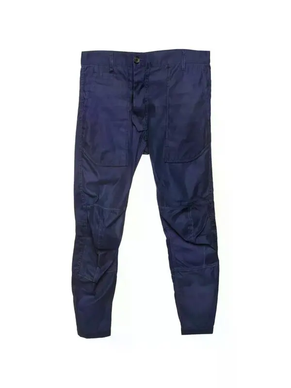 Comme Des Garçons Belt-loop Pocket Trousers - Blue