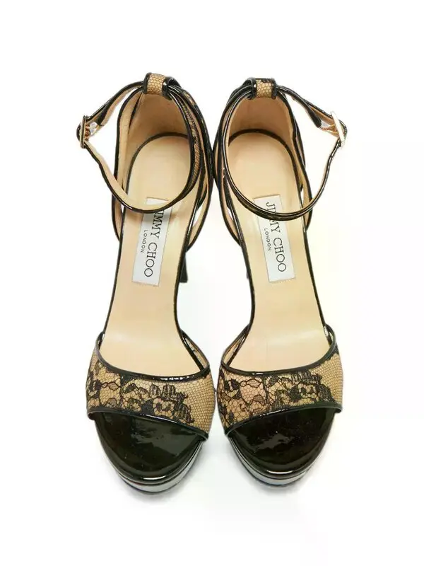JIMMY CHOO Fitch Lace Sandals