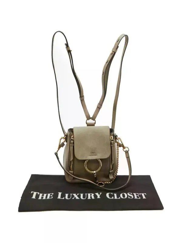 Chloé Faye Daye Mini Backpack - Grey