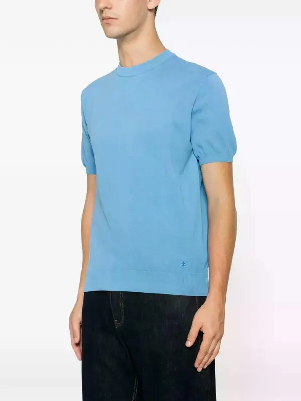 MANUEL RITZ Crew-neck Short-sleeve Top