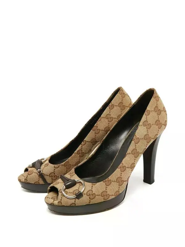 Gucci Horsebit Gg Supreme Pumps