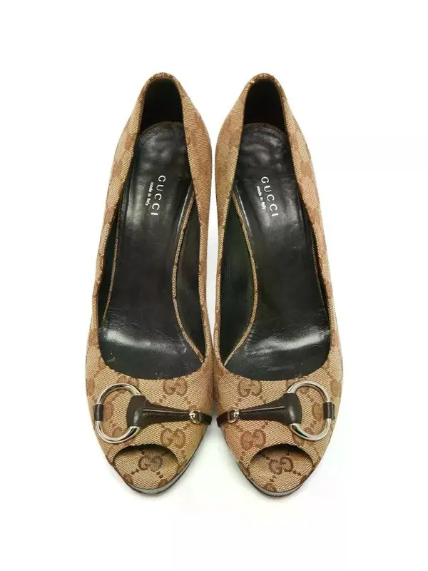 Gucci Horsebit Gg Supreme Pumps