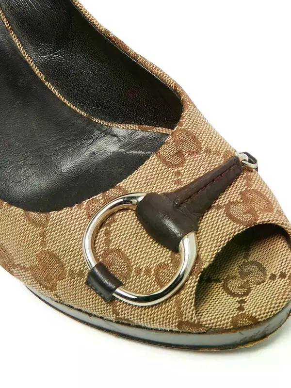 Gucci Horsebit Gg Supreme Pumps