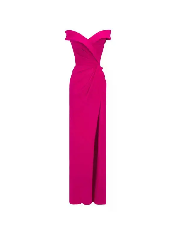 GEMY MAALOUF Off-the-shoulder Draped Dress
