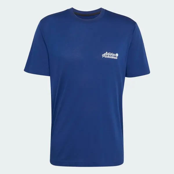 Adidas Pickleball Kitchen Graphic T-shirt - Dark Blue