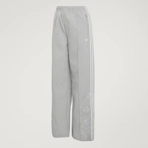 Adidas Floral Gfx Firebird Loose Track Pant Grey