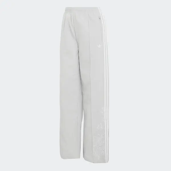 Adidas Floral Gfx Firebird Loose Track Pant - Grey Two