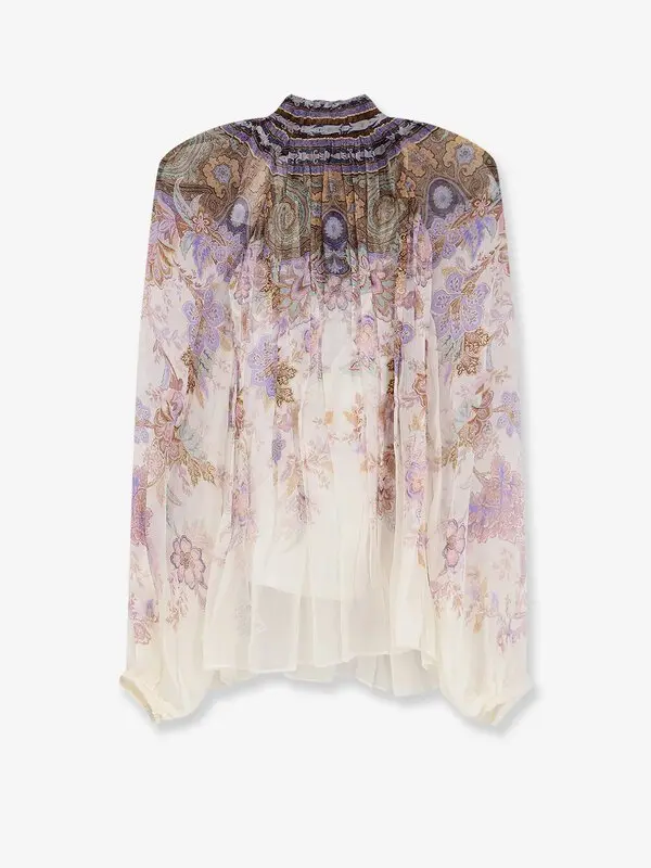 Zimmermann Luna Billow Viscose Shirt
