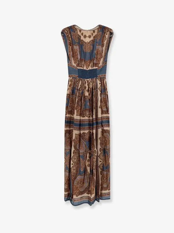 Zimmermann Mahon Silk Long Dress - Multicolor