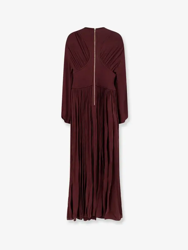 Zimmermann Luna Billow Stretch Viscose Long Dress