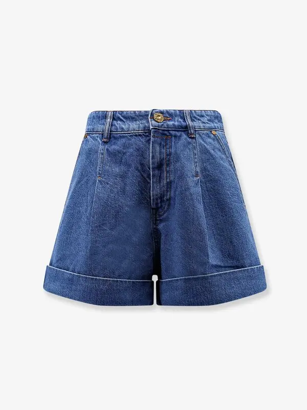 Zimmermann Tailored Denim Shorts - Multicolor