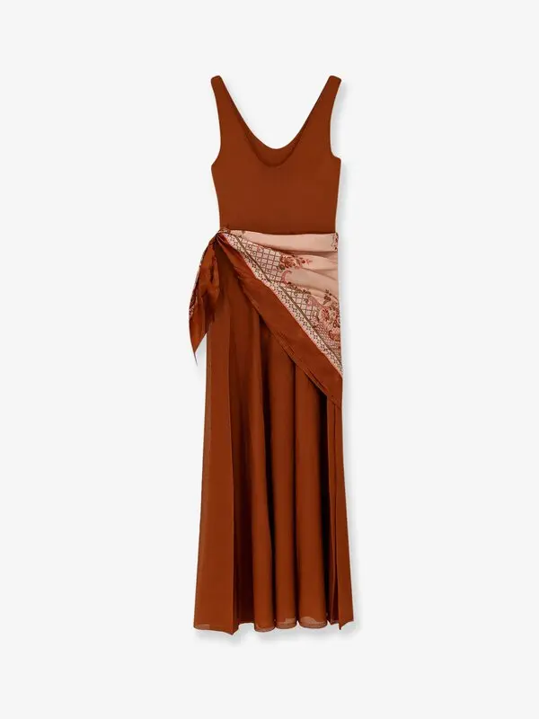 Zimmermann Aster Viscose Blend Long Dress