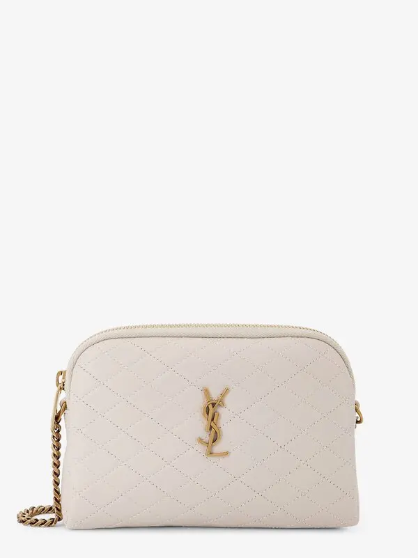 Saint Laurent Gaby Quilted Leather Crossbody Bag - Multicolor
